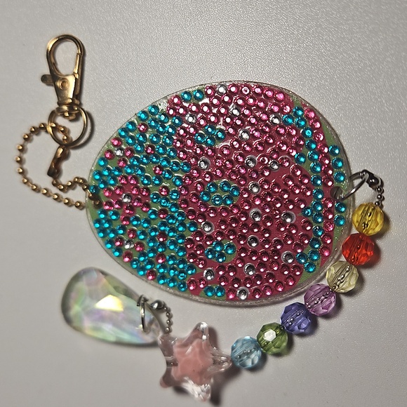 Hand Crafted | Accessories | Easter Keychain Diamond Art Style | Poshmark